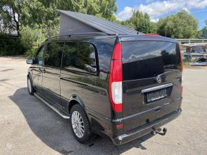 Black Mercedes-Benz Viano 2008 in Siauliai, with an engine capacity of 3.00 L and mileage of 530 thousand km for 6850 €, photo 4 on AUTOMOTO.COM.LV