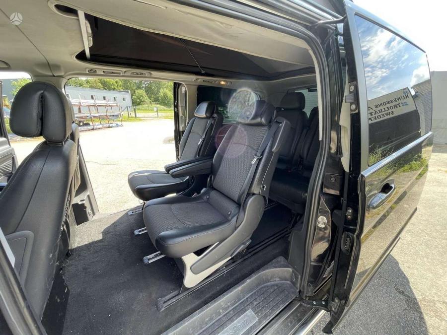 Black Mercedes-Benz Viano 2008 in Siauliai, with an engine capacity of 3.00 L and mileage of 530 thousand km for 6850 €, photo 20 on AUTOMOTO.COM.LV