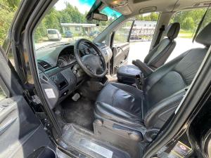 Black Mercedes-Benz Viano 2008 in Siauliai, with an engine capacity of 3.00 L and mileage of 530 thousand km for 6850 €, photo 21 on AUTOMOTO.COM.LV