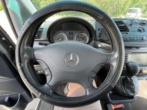Black Mercedes-Benz Viano 2008 in Siauliai, with an engine capacity of 3.00 L and mileage of 530 thousand km for 6850 €, photo 24 on AUTOMOTO.COM.LV