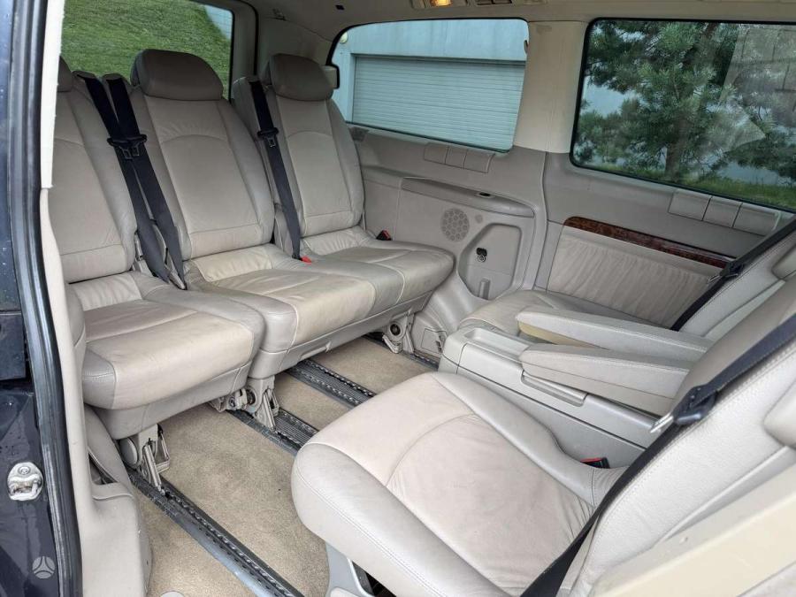 Melns Mercedes-Benz Viano 2008 Viļņa, ar dzinēja tilpumu 2.20 L un nobraukumu 275 tūkst. km par 4250 €, foto 17 vietnē AUTOMOTO.COM.LV
