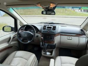 Melns Mercedes-Benz Viano 2008 Viļņa, ar dzinēja tilpumu 2.20 L un nobraukumu 275 tūkst. km par 4250 €, foto 20 vietnē AUTOMOTO.COM.LV
