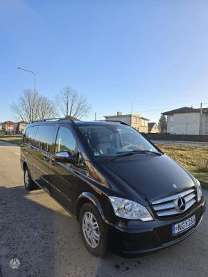 Melns Mercedes-Benz Viano 2013 Naujoji Akmenė, ar dzinēja tilpumu 2.99 L un nobraukumu 289 tūkst. km par 15500 €, foto  vietnē AUTOMOTO.COM.LV