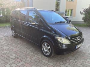 Melns Mercedes-Benz Viano 2004 Jelgava, ar dzinēja tilpumu 2.20 L un nobraukumu 290 tūkst. km par 21500 €, foto 3 vietnē AUTOMOTO.COM.LV