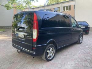 Melns Mercedes-Benz Viano 2004 Jelgava, ar dzinēja tilpumu 2.20 L un nobraukumu 290 tūkst. km par 21500 €, foto 7 vietnē AUTOMOTO.COM.LV