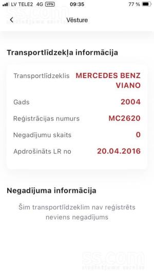 Melns Mercedes-Benz Viano 2004 Jelgava, ar dzinēja tilpumu 2.20 L un nobraukumu 290 tūkst. km par 21500 €, foto 18 vietnē AUTOMOTO.COM.LV