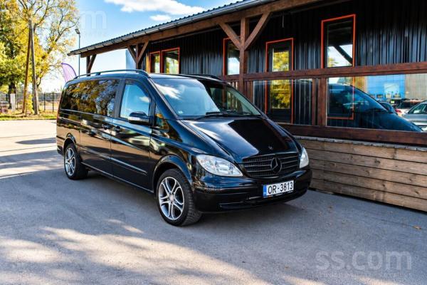 Мерседес Виано 2006 в Рига на AUTOMOTO.COM.LV Черный Мерседес Виано 2006 в Рига, объемом двигателя 3.00 л и пробегом 0 тыс. км за 4990 €, фото 5 на AUTOMOTO.COM.LV