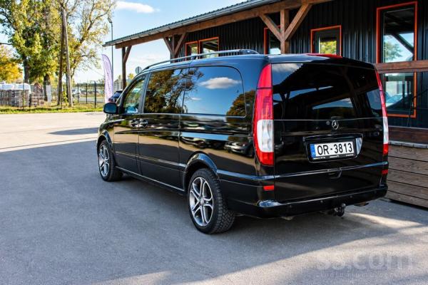 Мерседес Виано 2006 в Рига на AUTOMOTO.COM.LV Черный Мерседес Виано 2006 в Рига, объемом двигателя 3.00 л и пробегом 0 тыс. км за 4990 €, фото 9 на AUTOMOTO.COM.LV