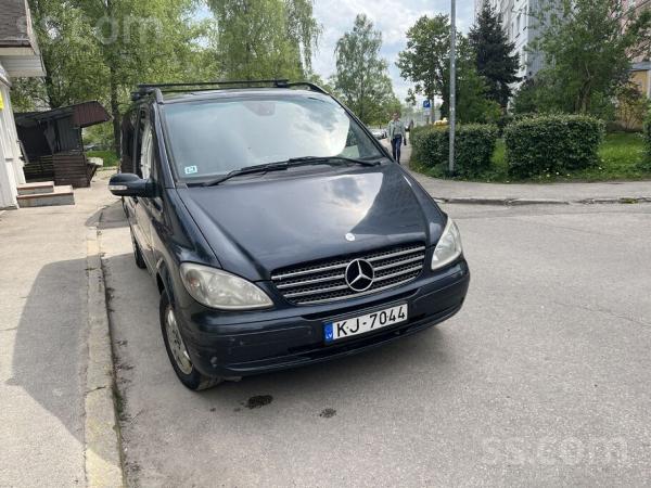 Черный Мерседес Виано 2007 в Рига, объемом двигателя 2.20 л и пробегом 503 тыс. км за 2650 €, фото 2 на AUTOMOTO.COM.LV