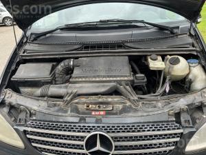 Black Mercedes-Benz Viano 2007 in Riga, with an engine capacity of 2.20 L and mileage of 503 thousand km for 2650 €, photo 4 on AUTOMOTO.COM.LV