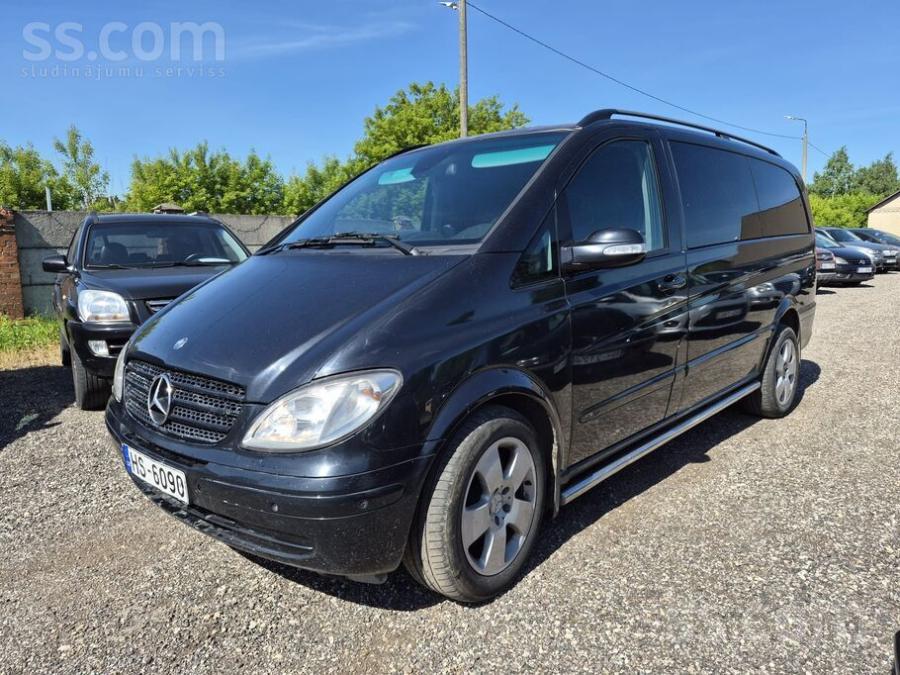Melns Mercedes-Benz Viano 2007 Daugavpils, ar dzinēja tilpumu 3.00 L un nobraukumu 0 tūkst. km par 5700 €, foto 1 vietnē AUTOMOTO.COM.LV