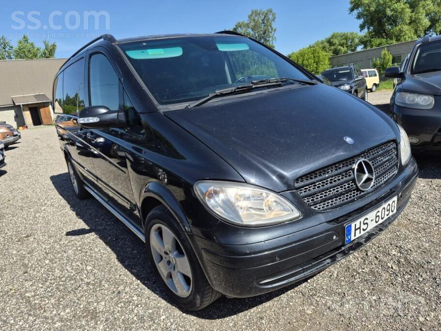 Melns Mercedes-Benz Viano 2007 Daugavpils, ar dzinēja tilpumu 3.00 L un nobraukumu 0 tūkst. km par 5700 €, foto 4 vietnē AUTOMOTO.COM.LV