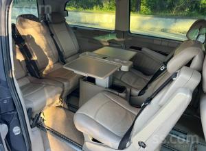 Black Mercedes-Benz Viano 2007 in Riga, with an engine capacity of 2.20 L and mileage of 365 thousand km for 3550 €, photo 10 on AUTOMOTO.COM.LV