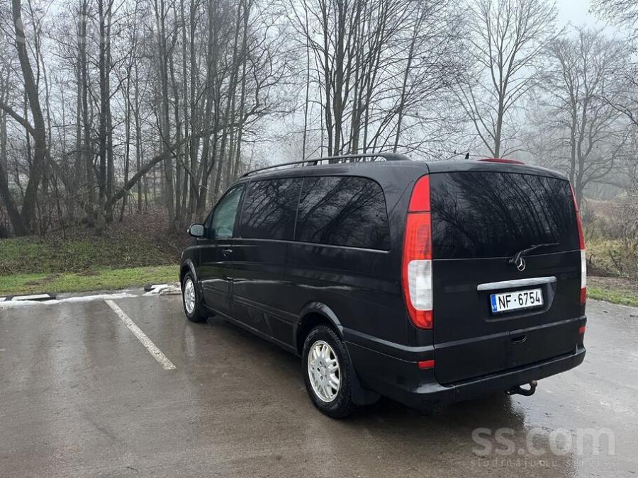 Melns Mercedes-Benz Viano 2008 Rīga, ar dzinēja tilpumu 2.20 L un nobraukumu 523 tūkst. km par 5000 €, foto 4 vietnē AUTOMOTO.COM.LV