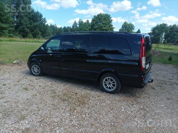 Melns Mercedes-Benz Viano 2008 Kuldīga, ar dzinēja tilpumu 3.00 L un nobraukumu 436 tūkst. km par 6900 €, foto 6 vietnē AUTOMOTO.COM.LV