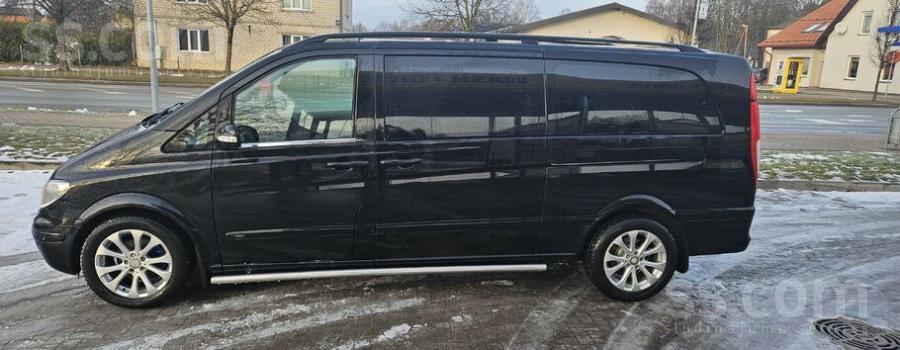 Melns Mercedes-Benz Viano 2009 Valmiera, ar dzinēja tilpumu 3.00 L un nobraukumu 439 tūkst. km par 6000 €, foto 3 vietnē AUTOMOTO.COM.LV