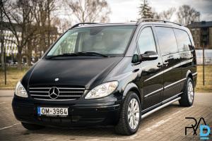 Melns Mercedes-Benz Viano 2009 Rīga, ar dzinēja tilpumu 3.00 L un nobraukumu 446 tūkst. km par 5990 €, foto  vietnē AUTOMOTO.COM.LV