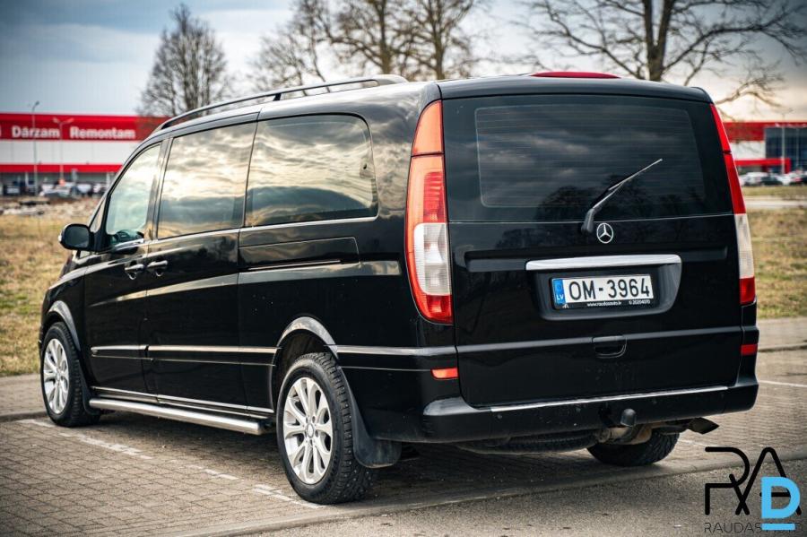 Melns Mercedes-Benz Viano 2009 Rīga, ar dzinēja tilpumu 3.00 L un nobraukumu 446 tūkst. km par 5990 €, foto 5 vietnē AUTOMOTO.COM.LV