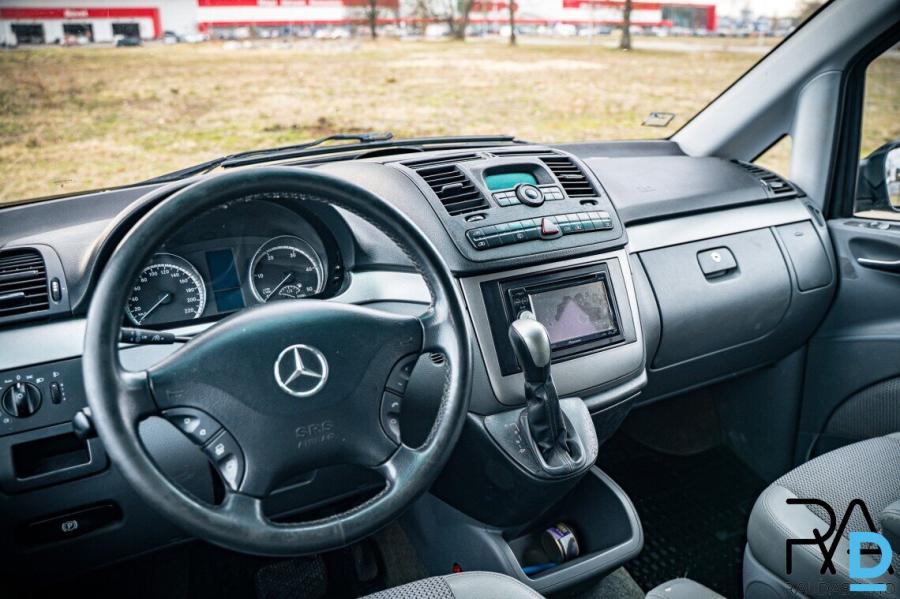 Melns Mercedes-Benz Viano 2009 Rīga, ar dzinēja tilpumu 3.00 L un nobraukumu 446 tūkst. km par 5990 €, foto 7 vietnē AUTOMOTO.COM.LV