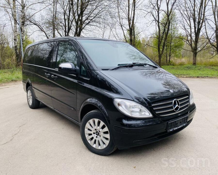 Melns Mercedes-Benz Viano 2010 Rīga, ar dzinēja tilpumu 2.20 L un nobraukumu 0 tūkst. km par 8990 €, foto 1 vietnē AUTOMOTO.COM.LV