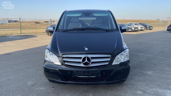 Black Mercedes-Benz Viano 2010 in Marijampole, with an engine capacity of 3.00 L and mileage of 296 thousand km for 8900 €, photo 3 on AUTOMOTO.COM.LV