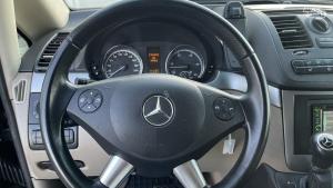 Black Mercedes-Benz Viano 2010 in Marijampole, with an engine capacity of 3.00 L and mileage of 296 thousand km for 8900 €, photo 24 on AUTOMOTO.COM.LV