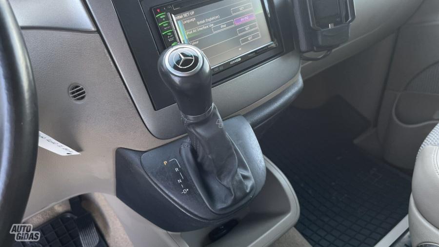 Black Mercedes-Benz Viano 2010 in Marijampole, with an engine capacity of 3.00 L and mileage of 296 thousand km for 8900 €, photo 31 on AUTOMOTO.COM.LV