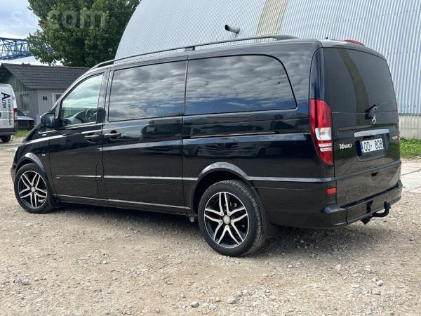 Melns Mercedes-Benz Viano 2010 Rīga, ar dzinēja tilpumu 3.00 L un nobraukumu 290 tūkst. km par 14950 €, foto 3 vietnē AUTOMOTO.COM.LV
