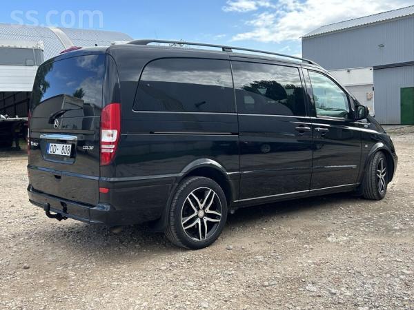 Melns Mercedes-Benz Viano 2010 Rīga, ar dzinēja tilpumu 3.00 L un nobraukumu 290 tūkst. km par 14950 €, foto 4 vietnē AUTOMOTO.COM.LV