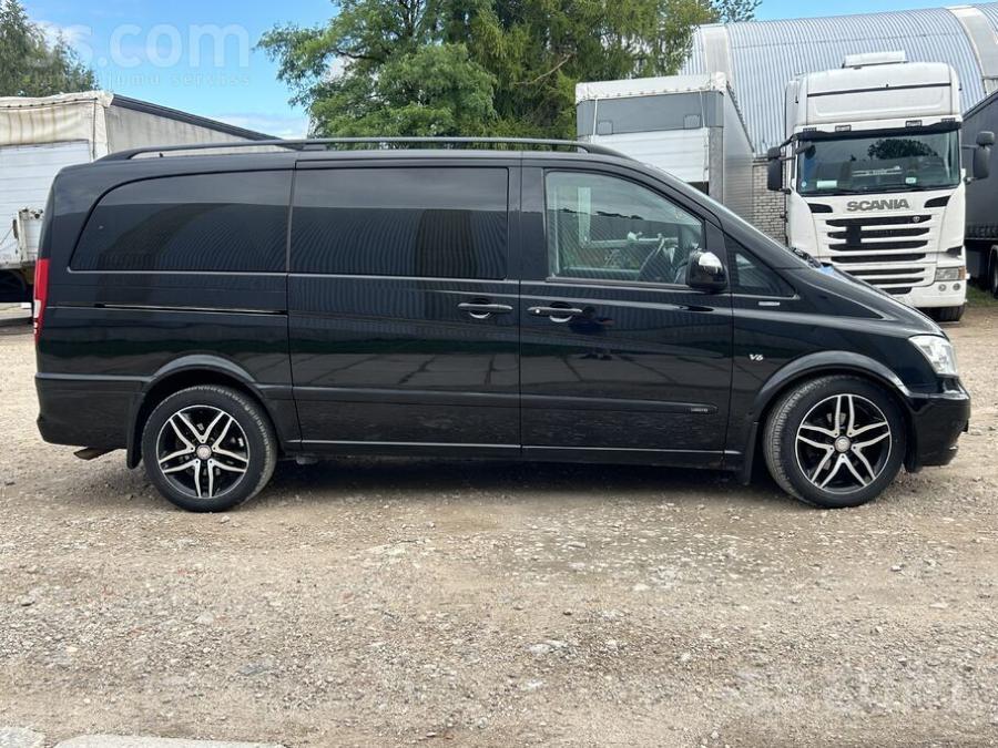 Melns Mercedes-Benz Viano 2010 Rīga, ar dzinēja tilpumu 3.00 L un nobraukumu 290 tūkst. km par 14950 €, foto 6 vietnē AUTOMOTO.COM.LV