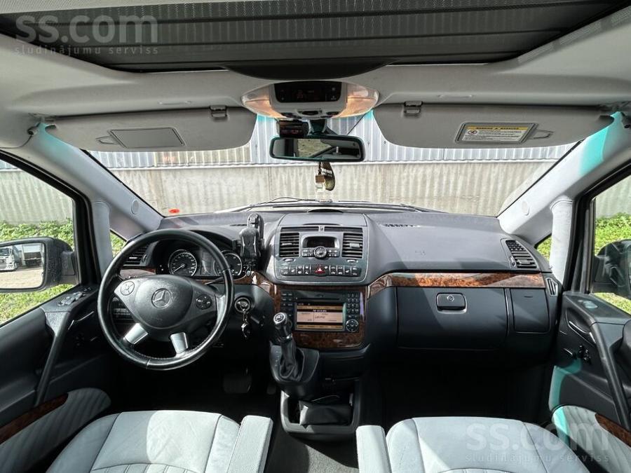 Melns Mercedes-Benz Viano 2010 Rīga, ar dzinēja tilpumu 3.00 L un nobraukumu 290 tūkst. km par 14950 €, foto 7 vietnē AUTOMOTO.COM.LV