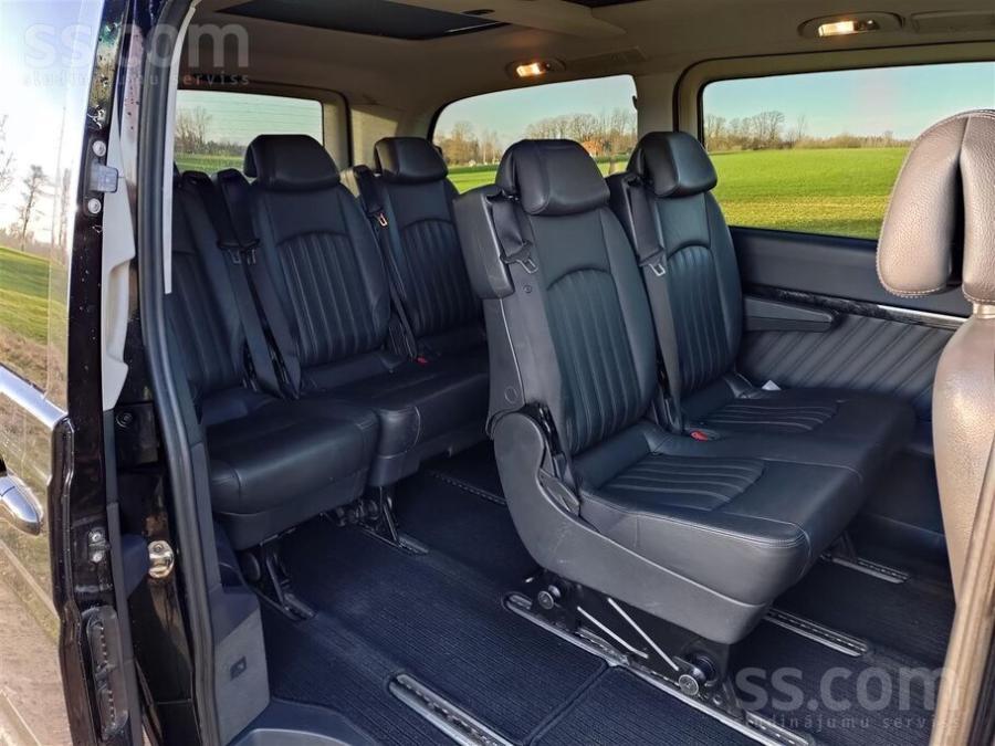 Melns Mercedes-Benz Viano 2011 Rīga, ar dzinēja tilpumu 3.00 L un nobraukumu 268 tūkst. km par 11990 €, foto 10 vietnē AUTOMOTO.COM.LV