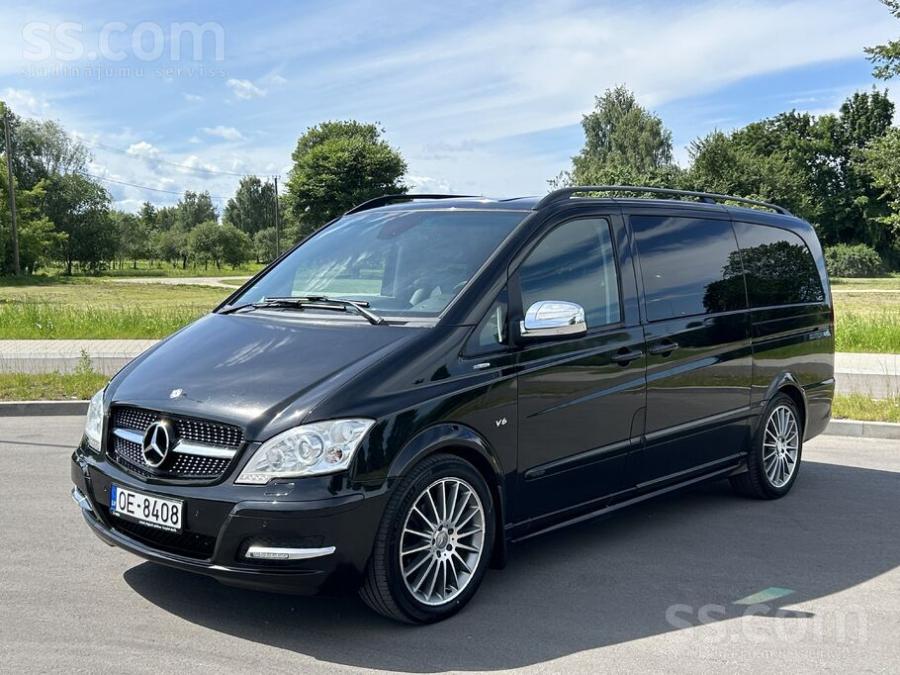Melns Mercedes-Benz Viano 2011 Rīga, ar dzinēja tilpumu 3.00 L un nobraukumu 0 tūkst. km par 13450 €, foto 1 vietnē AUTOMOTO.COM.LV