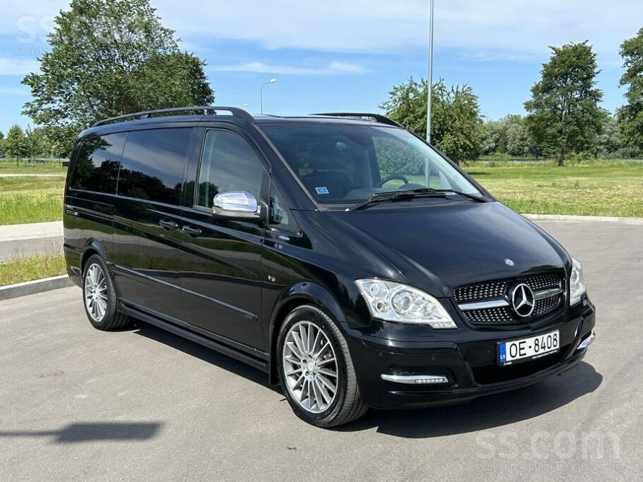 Melns Mercedes-Benz Viano 2011 Rīga, ar dzinēja tilpumu 3.00 L un nobraukumu 0 tūkst. km par 13450 €, foto 3 vietnē AUTOMOTO.COM.LV