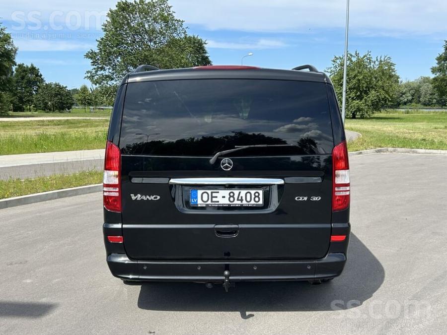 Melns Mercedes-Benz Viano 2011 Rīga, ar dzinēja tilpumu 3.00 L un nobraukumu 0 tūkst. km par 13450 €, foto 5 vietnē AUTOMOTO.COM.LV