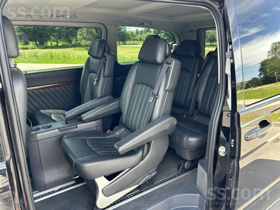 Melns Mercedes-Benz Viano 2011 Rīga, ar dzinēja tilpumu 3.00 L un nobraukumu 0 tūkst. km par 13450 €, foto 9 vietnē AUTOMOTO.COM.LV