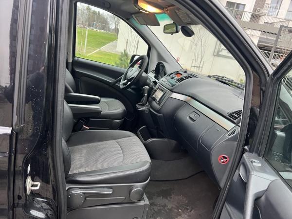 Melns Mercedes-Benz Viano 2011 Kauņa, ar dzinēja tilpumu 3.00 L un nobraukumu 335 tūkst. km par 12000 €, foto 2 vietnē AUTOMOTO.COM.LV
