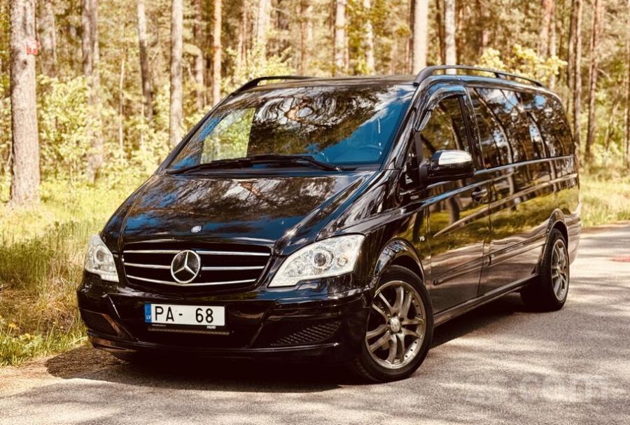 Черный Мерседес Виано 2011 в Рига, объемом двигателя 3.00 л и пробегом 341 тыс. км за 15950 €, фото 11 на AUTOMOTO.COM.LV