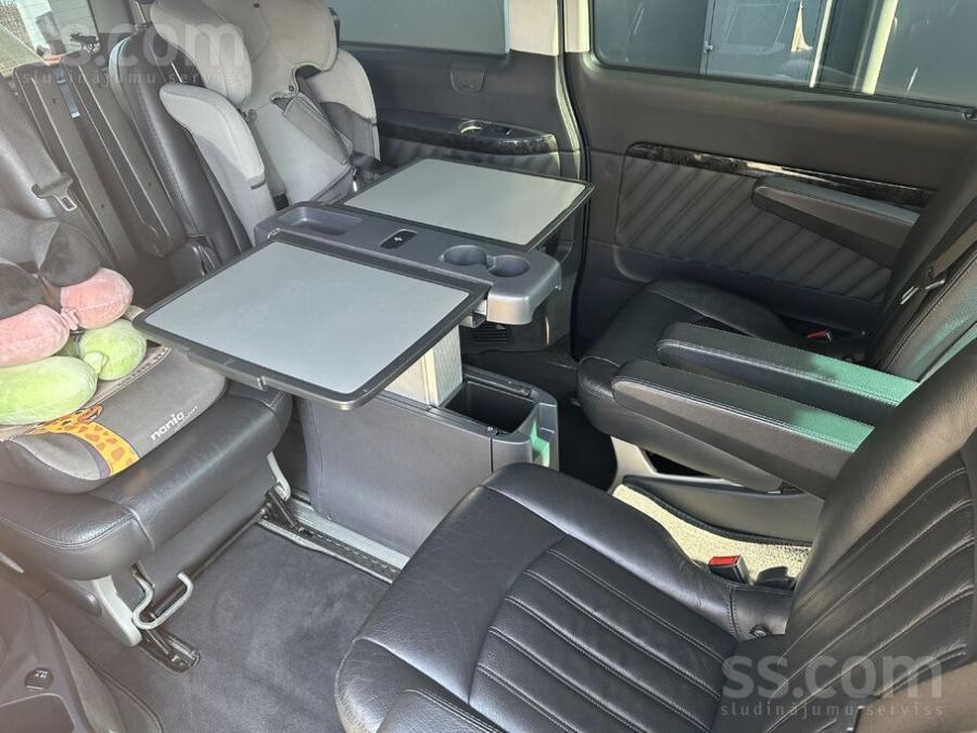 Black Mercedes-Benz Viano 2011 in Riga, with an engine capacity of 2.20 L and mileage of 266 thousand km for 17900 €, photo 15 on AUTOMOTO.COM.LV