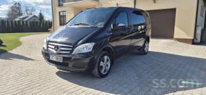 Melns Mercedes-Benz Viano 2011 Rīga, ar dzinēja tilpumu 2.20 L un nobraukumu 438 tūkst. km par 11000 €, foto  vietnē AUTOMOTO.COM.LV