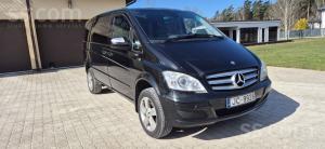Black Mercedes-Benz Viano 2011 in Riga, with an engine capacity of 2.20 L and mileage of 438 thousand km for 11000 €, photo 3 on AUTOMOTO.COM.LV