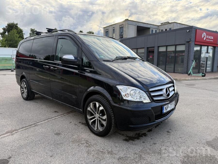 Melns Mercedes-Benz Viano 2011 Rīga, ar dzinēja tilpumu 2.20 L un nobraukumu 273 tūkst. km par 14200 €, foto 3 vietnē AUTOMOTO.COM.LV