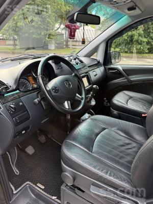 Melns Mercedes-Benz Viano 2011 Rīga, ar dzinēja tilpumu 2.20 L un nobraukumu 273 tūkst. km par 14200 €, foto 10 vietnē AUTOMOTO.COM.LV