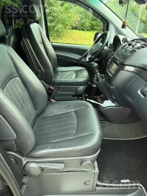 Melns Mercedes-Benz Viano 2011 Rīga, ar dzinēja tilpumu 2.20 L un nobraukumu 273 tūkst. km par 14200 €, foto 13 vietnē AUTOMOTO.COM.LV
