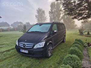 Melns Mercedes-Benz Viano 2011 Rīga, ar dzinēja tilpumu 2.20 L un nobraukumu 273 tūkst. km par 14200 €, foto 17 vietnē AUTOMOTO.COM.LV