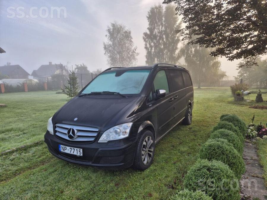 Melns Mercedes-Benz Viano 2011 Rīga, ar dzinēja tilpumu 2.20 L un nobraukumu 273 tūkst. km par 14200 €, foto 17 vietnē AUTOMOTO.COM.LV