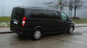 Black Mercedes-Benz Viano 2011 in Riga, with an engine capacity of 3.00 L and mileage of 467 thousand km for 7666 €, photo 9 on AUTOMOTO.COM.LV