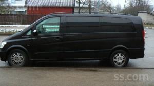 Black Mercedes-Benz Viano 2011 in Riga, with an engine capacity of 3.00 L and mileage of 467 thousand km for 7666 €, photo 13 on AUTOMOTO.COM.LV