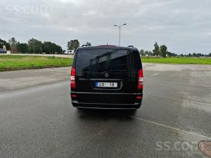 Black Mercedes-Benz Viano 2012 in Riga, with an engine capacity of 3.00 L and mileage of 214 thousand km for 18500 €, photo 13 on AUTOMOTO.COM.LV