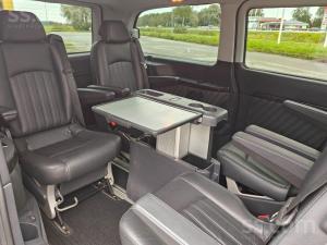 Black Mercedes-Benz Viano 2012 in Riga, with an engine capacity of 3.00 L and mileage of 214 thousand km for 18500 €, photo 16 on AUTOMOTO.COM.LV